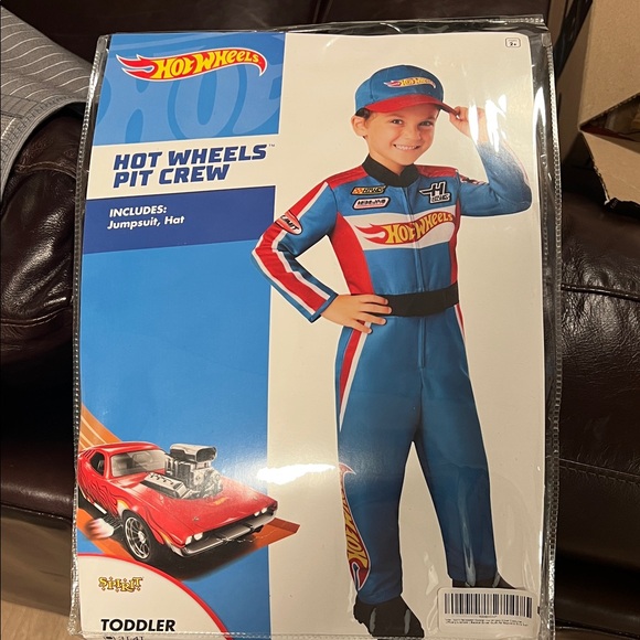 Spirit | Toys | Spirit Hot Wheels Pit Crew Costume Red And Blue | Poshmark
